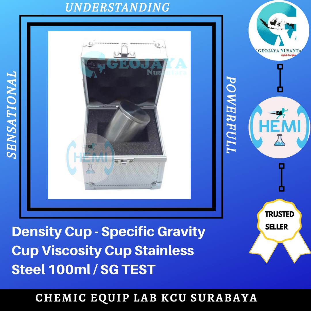 Density Cup – Specific Gravity Cup Viscosity Cup Stainless Steel 100ml ...